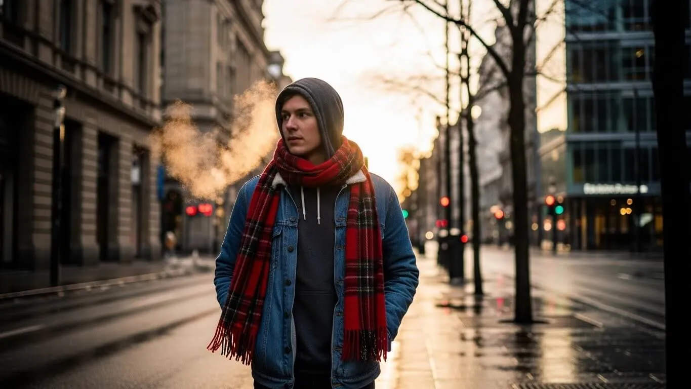 How to Wear Denim Jackets in Winter Without Freezing - Outfit Pad